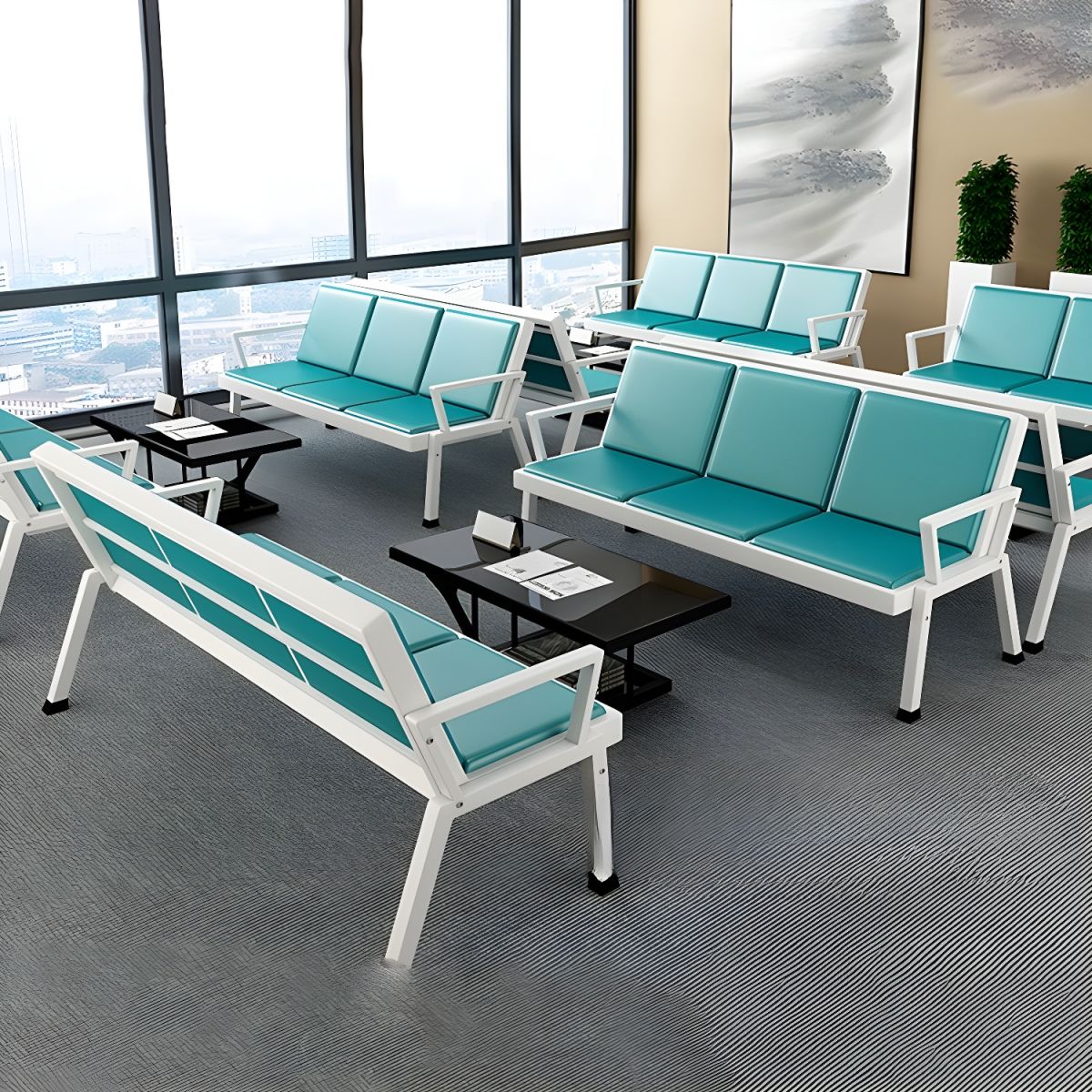 3-Seater reception furniture - Furniture Mart - office furniture ...