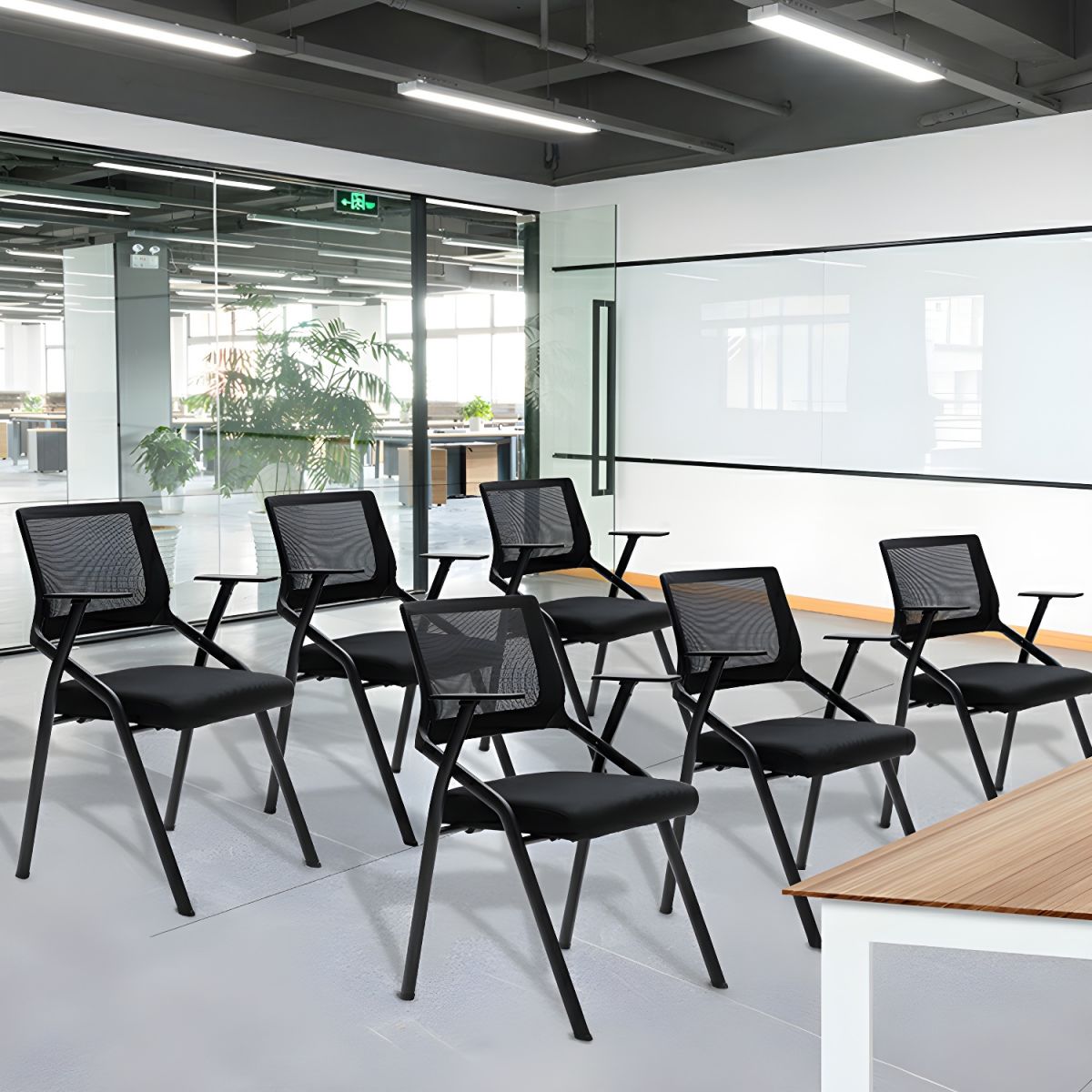 Black modern office task chair - Furniture Mart - Office Chairs