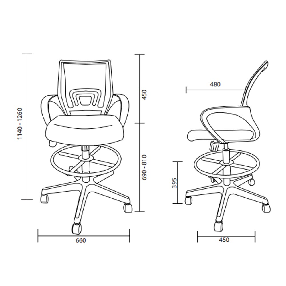 Digo office reception/ cashier chair - Furniture Mart | Chairs