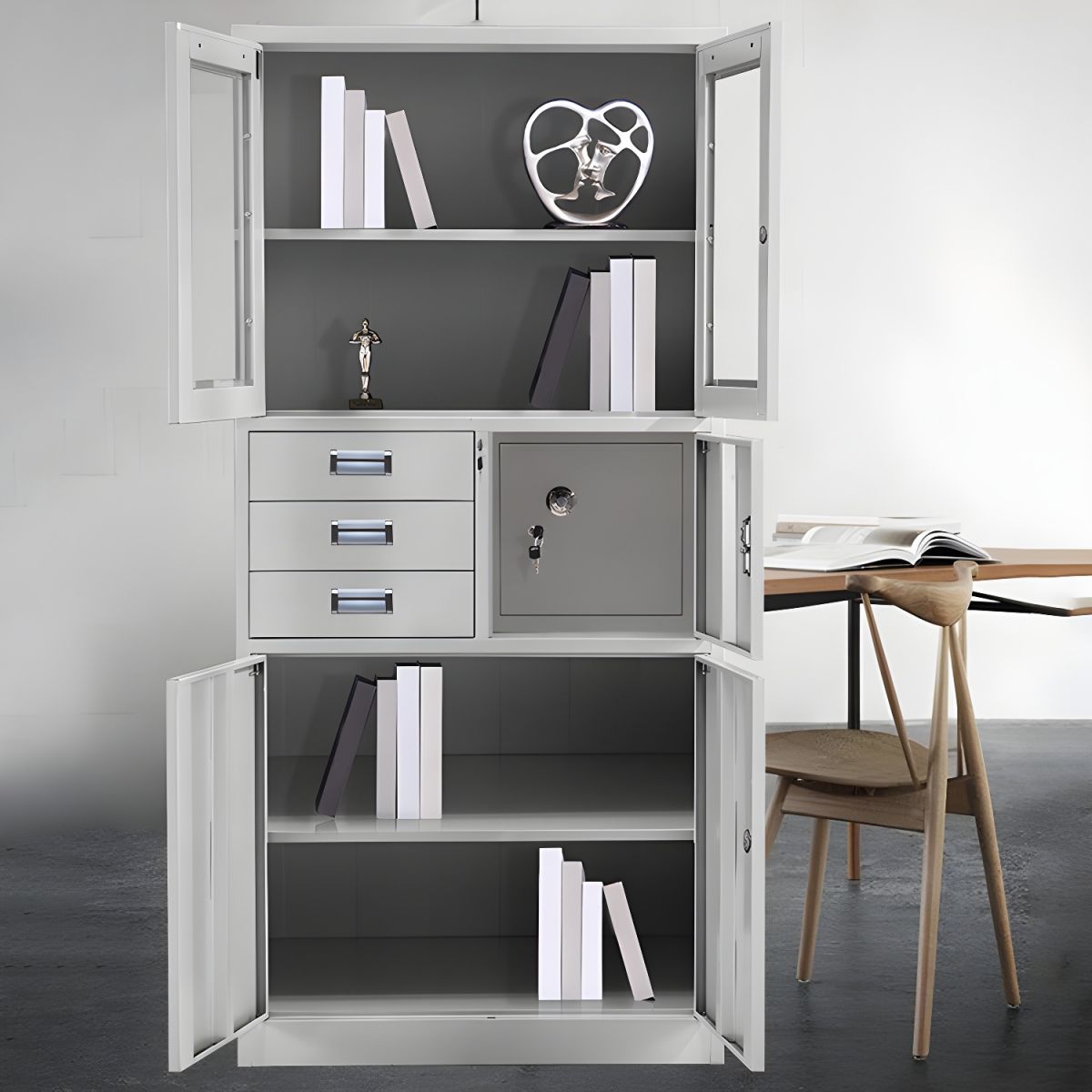 Double door metallic safe cabinet - Furniture Mart | Furniture shop.