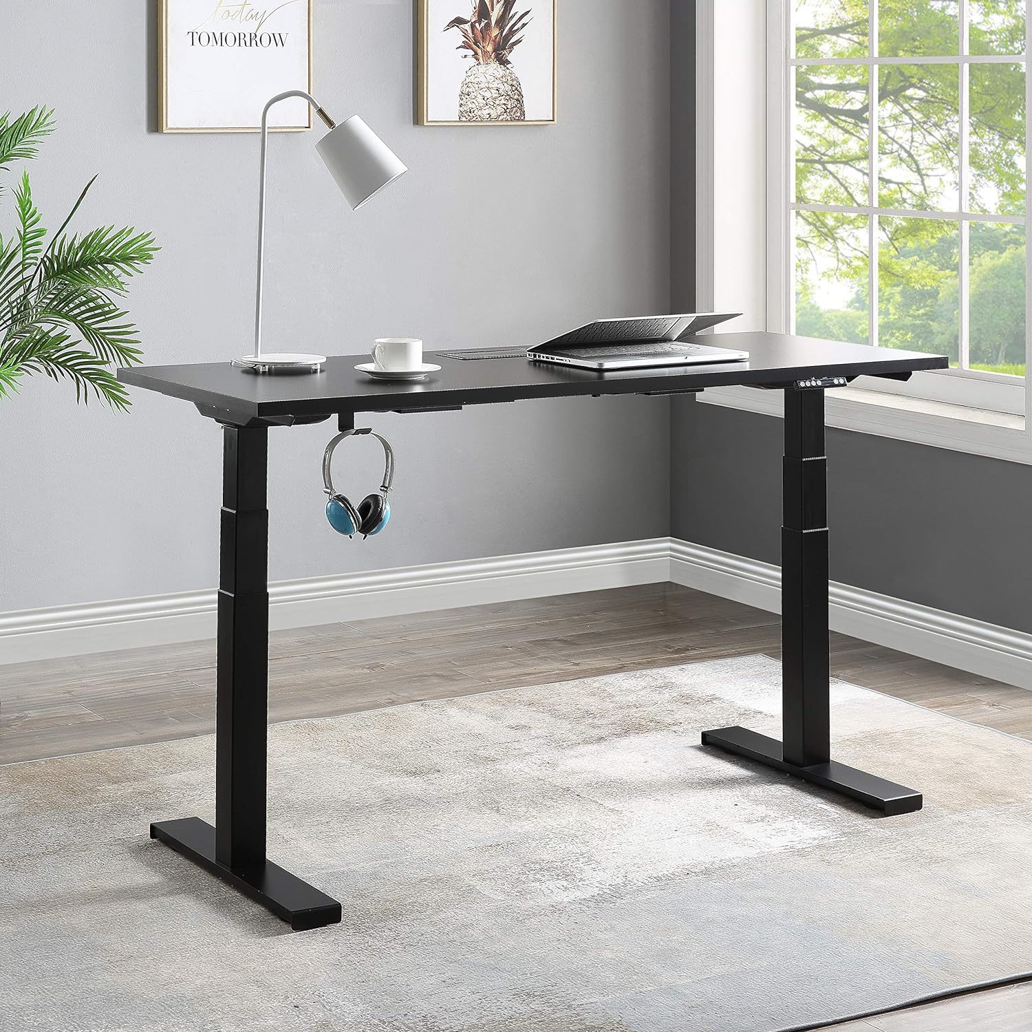 Height Adjustable Electric Standing Desk - Furniture Mart - Electric tables