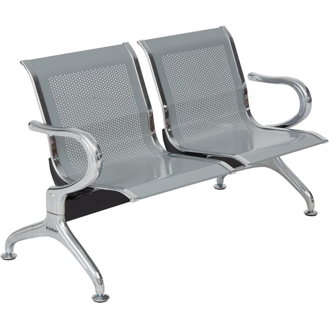 Two seater office reception bench - Furniture Mart - Office furniture