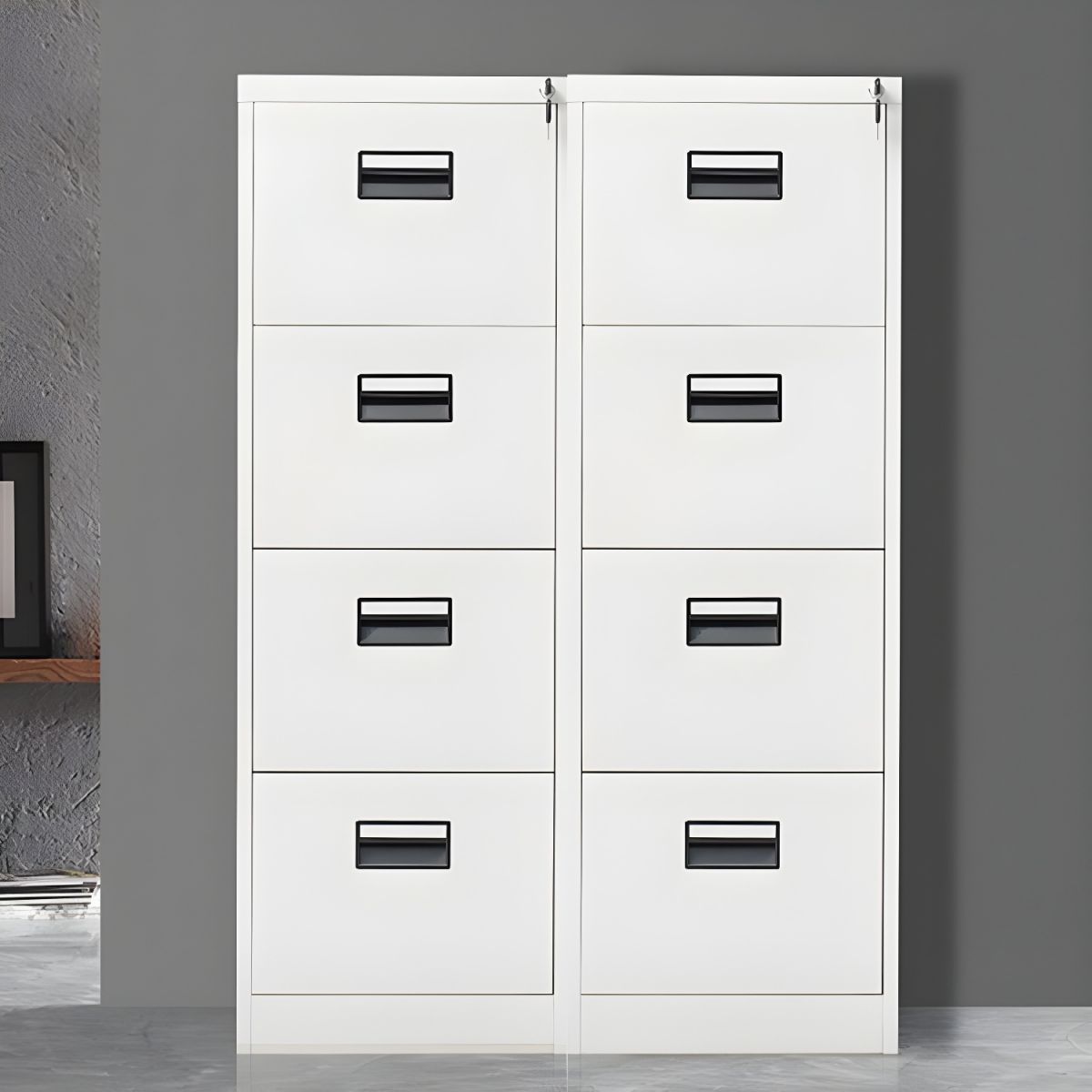 Vertical File Cabinet (4-Drawers) - Furniture Mart