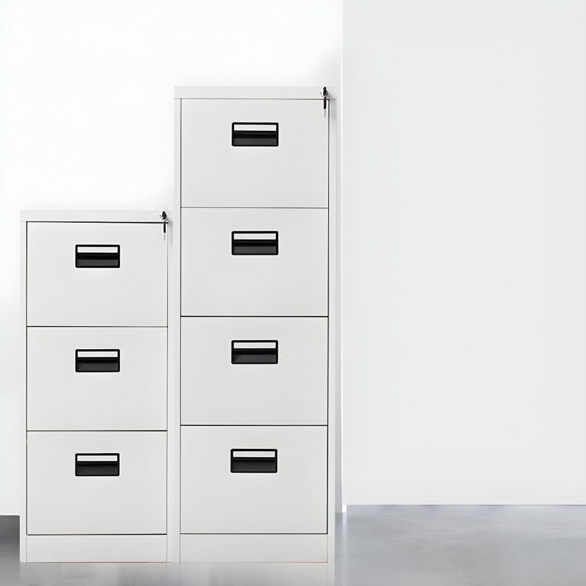 Vertical File Cabinet (4-Drawers) - Furniture Mart