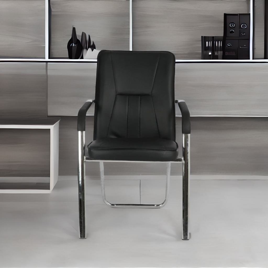 Visitor office chair fixed arms - Furniture Mart